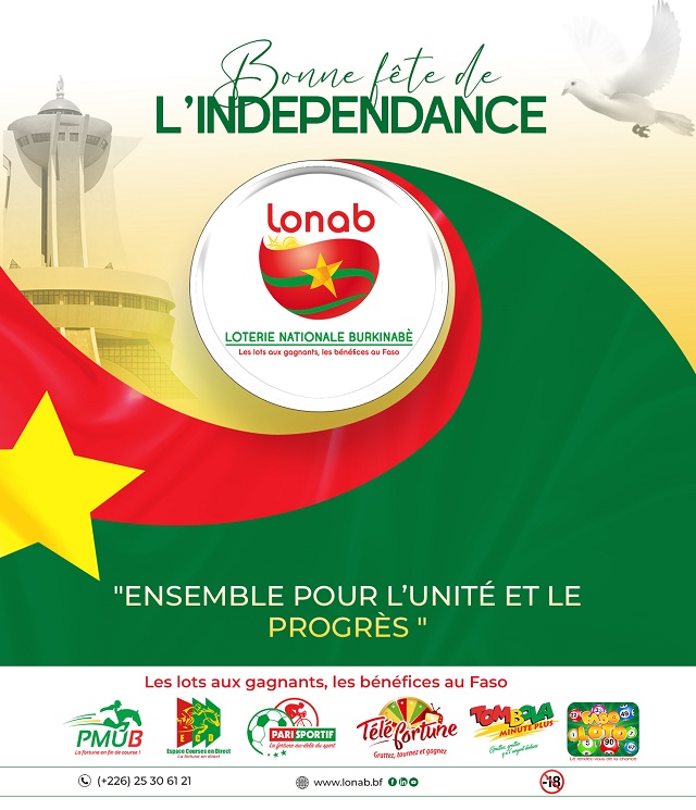 BONNE FETE DE L'INDEPENDANCE | LONAB